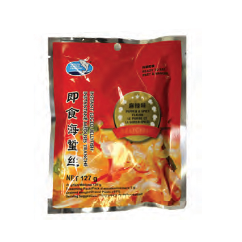 Cold Food :: Jellyfish & Seaweed cooler :: Instant Jellyfish 即食海蜇丝-麻辣味