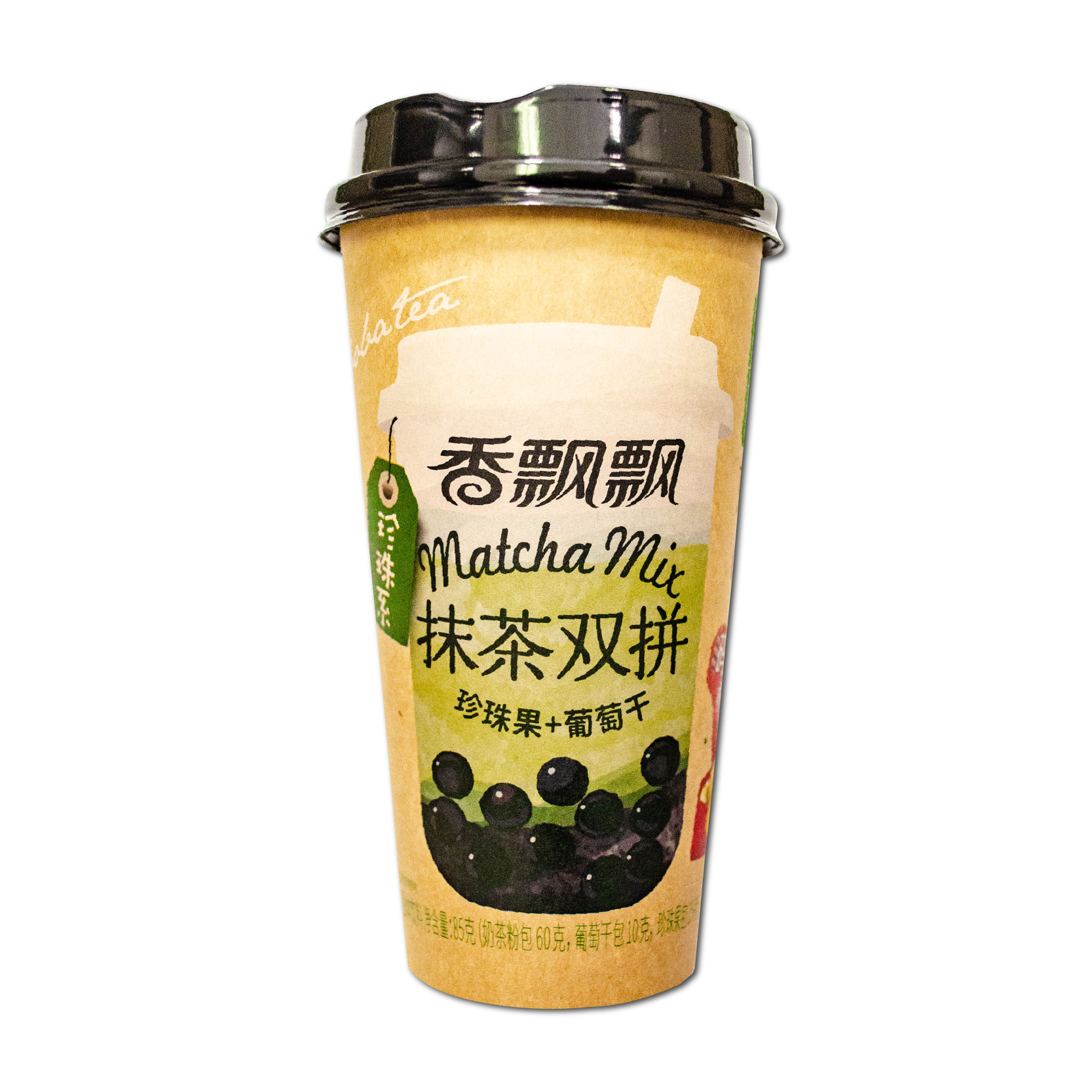 杂货类 :: 饮料 :: XPP-Matcha Mix Milk Tea 香飘飘抹茶双拼奶茶