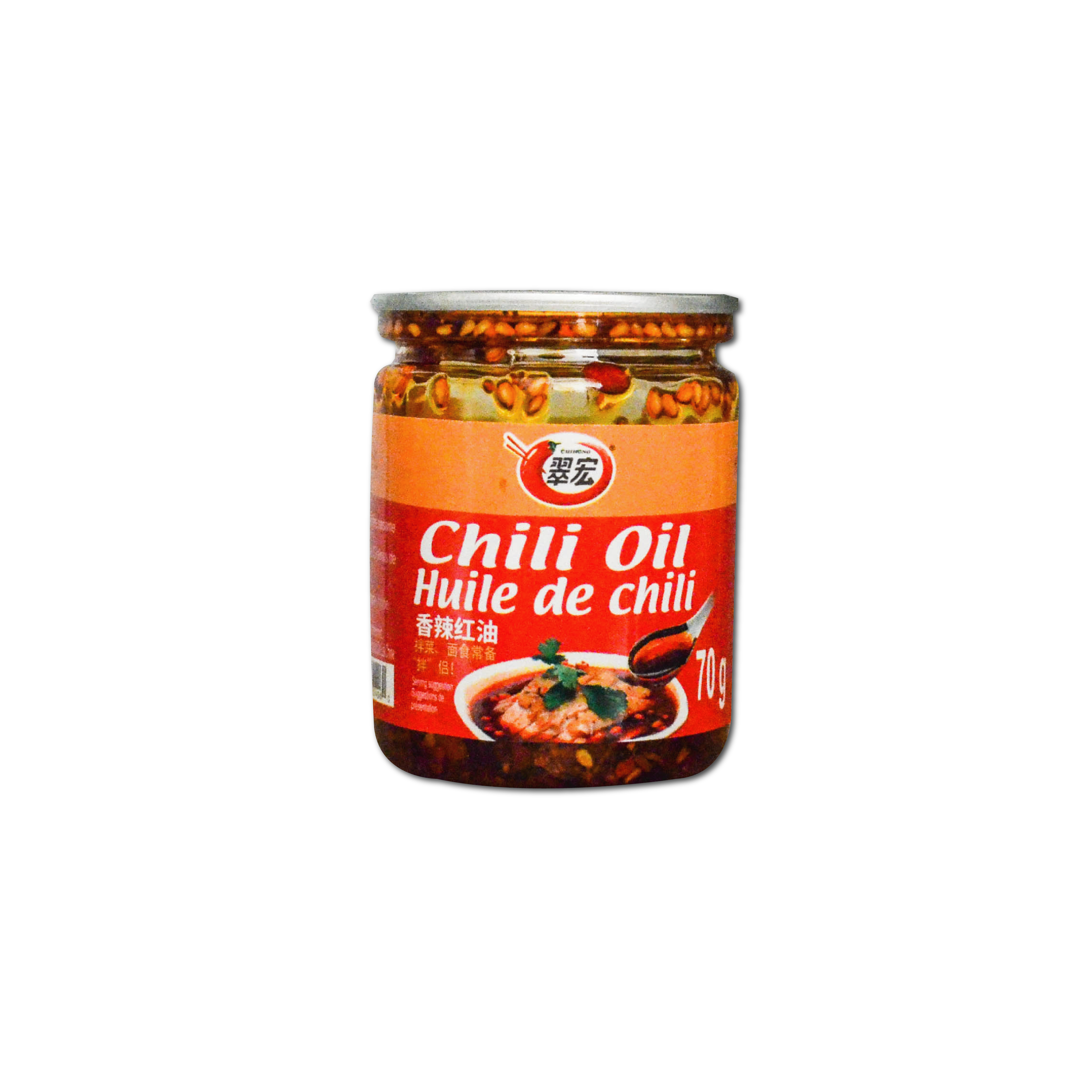 杂货类 :: CH-Chili Oil 翠宏香辣红油70g