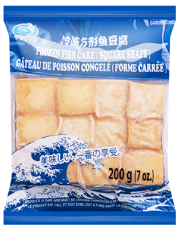 Frozen Food :: Frozen Fish Ball :: NSF-Square Shape Fish Cake (200g ...