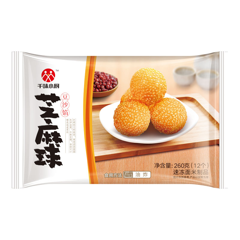 Frozen Food :: Frozen rice and noodles :: QWXC-Red Bean Sesame Ball ...