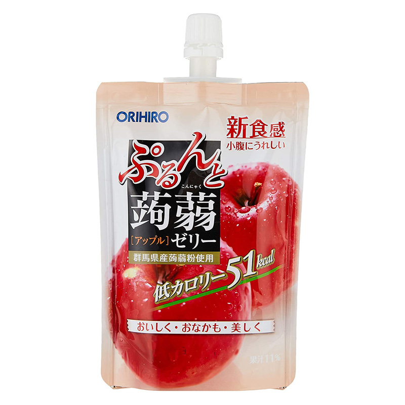 Grocery :: Snacks :: Orihiro Konjac jelly(Apple) 立喜乐蒟蒻果冻(苹果口味) 130g