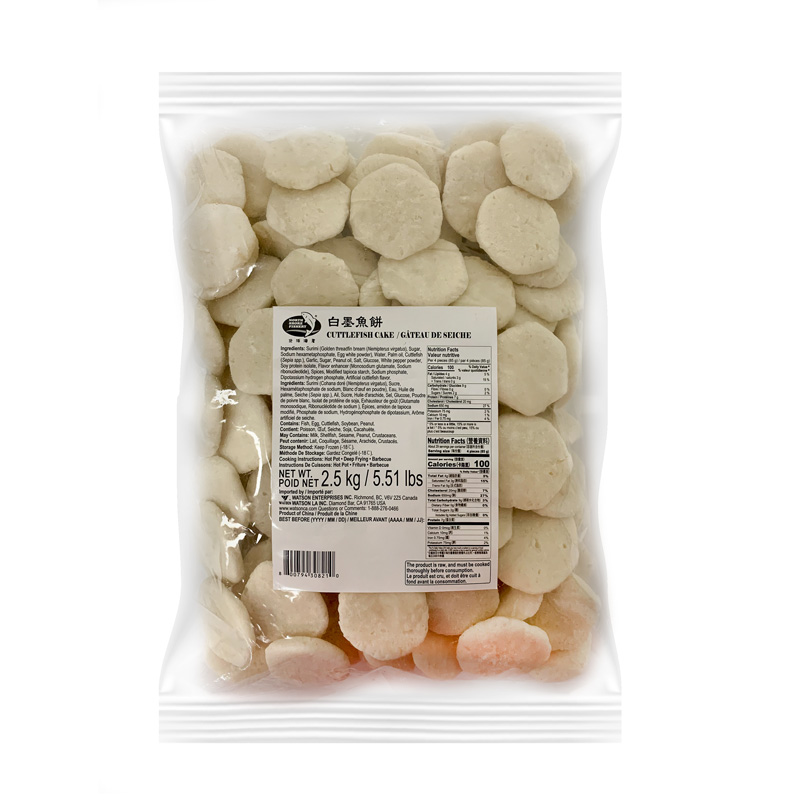 Frozen Food :: Frozen Fish Ball :: NSF-Cuttlefish Cake 北洋海产白墨鱼饼 2.5kg