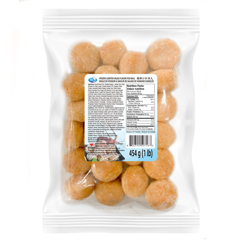Frozen Food :: Frozen Fish Ball :: NSF-FROZEN LOBSTER SALAD FLAVOR FISH ...