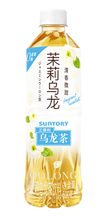 Grocery :: Drinks :: Suntory-Jasmine oolong tea drink (Sugar-free) 三得利茉莉乌龙茶饮料(无糖) 500ml