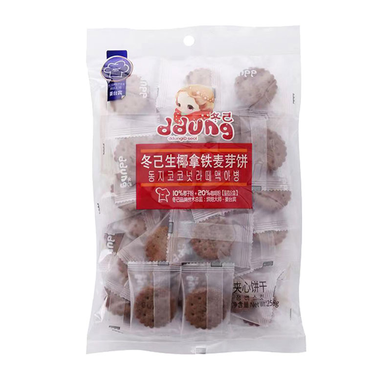 Grocery :: Snacks :: ddung Coconut Latte Malt Syrup Sandwich Cookies ...