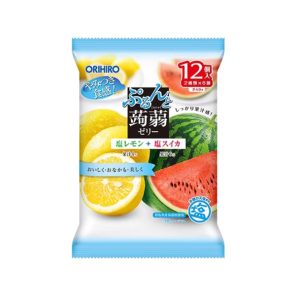 Grocery :: Snacks :: ORIHIRO-Konjac Jelly (Salt lemon+Salt watermelon ...