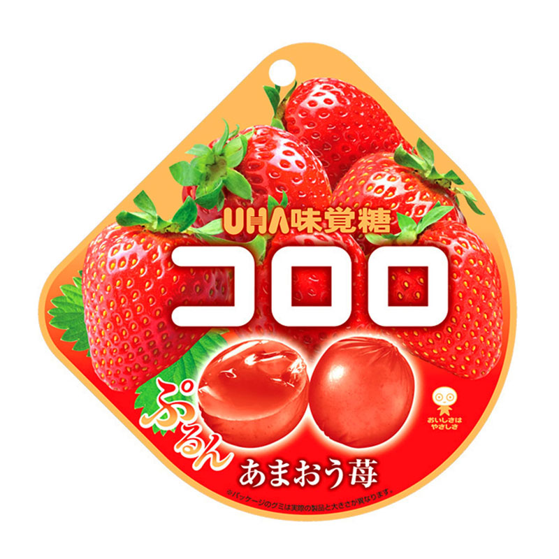 Grocery :: Snacks :: UHA Cororo Gummy(Amaou Strawberry) 味觉糖果汁软糖(甘王草莓味) 40g