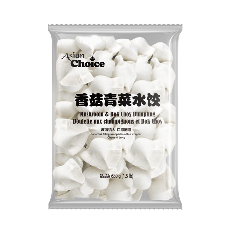 Frozen Food :: Frozen-Dumplings :: AC Mushroom & Bok Choy Dumpling ...