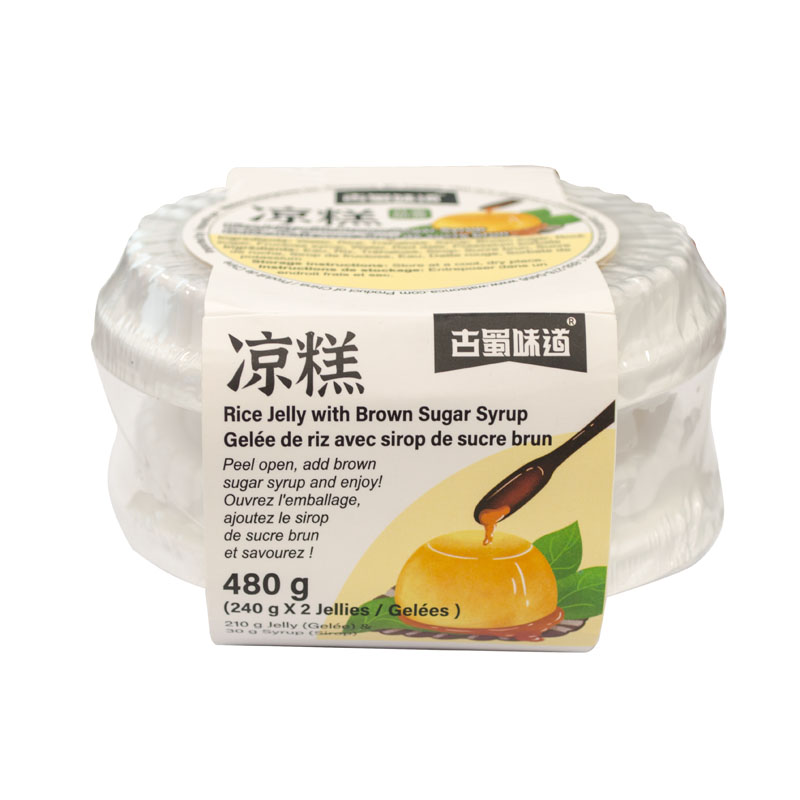 Grocery :: Snacks :: Gswd-Rice Jelly with Brown Sugar Syrup 古蜀味道凉糕 480g ...