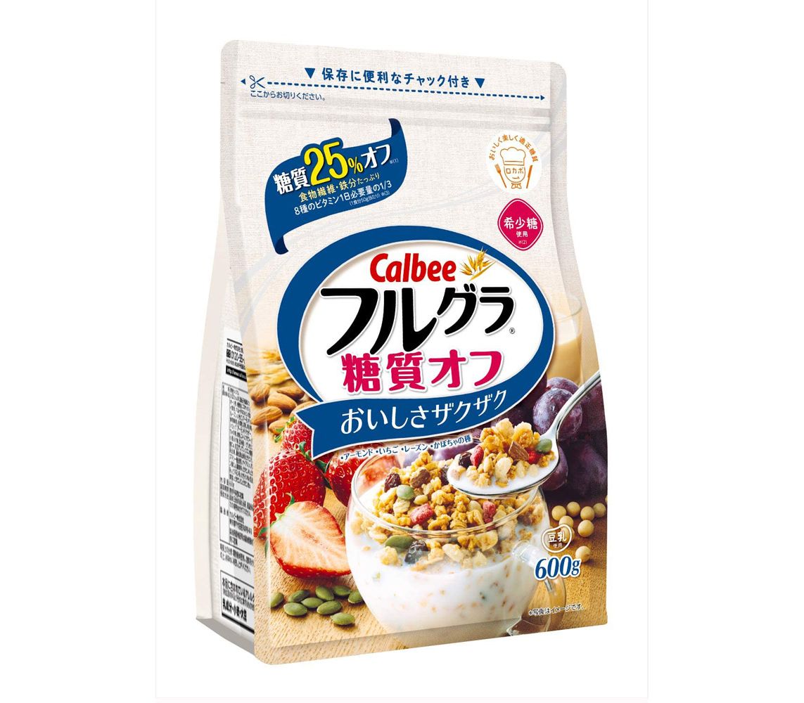 Grocery :: Snacks :: CALBEE FRUITS GRANOLA(LESS SUGAR 25%) 卡樂比水果麥片25%減糖 ...