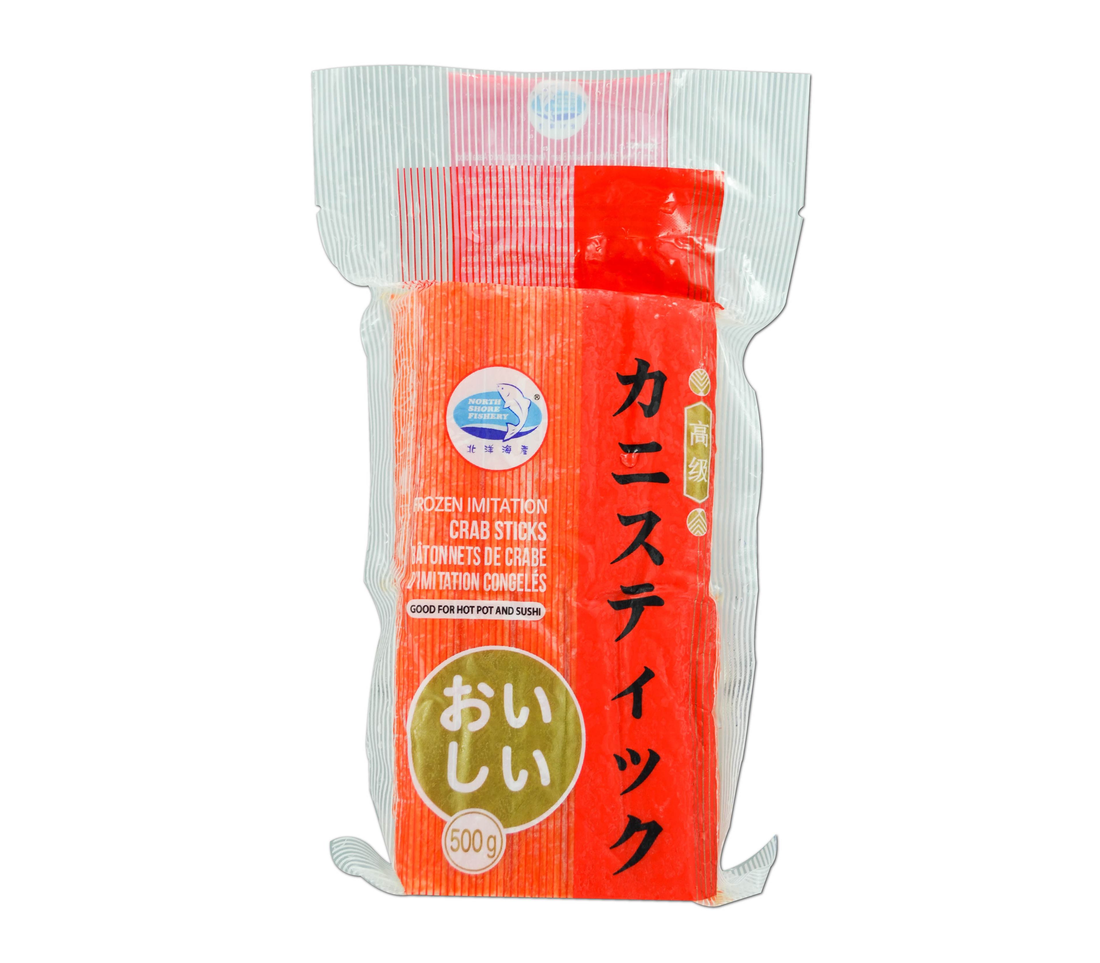 Frozen Food :: NSF-Premium Imitation Crab Stick (500g) 北洋海产高级蟹柳 (500g)