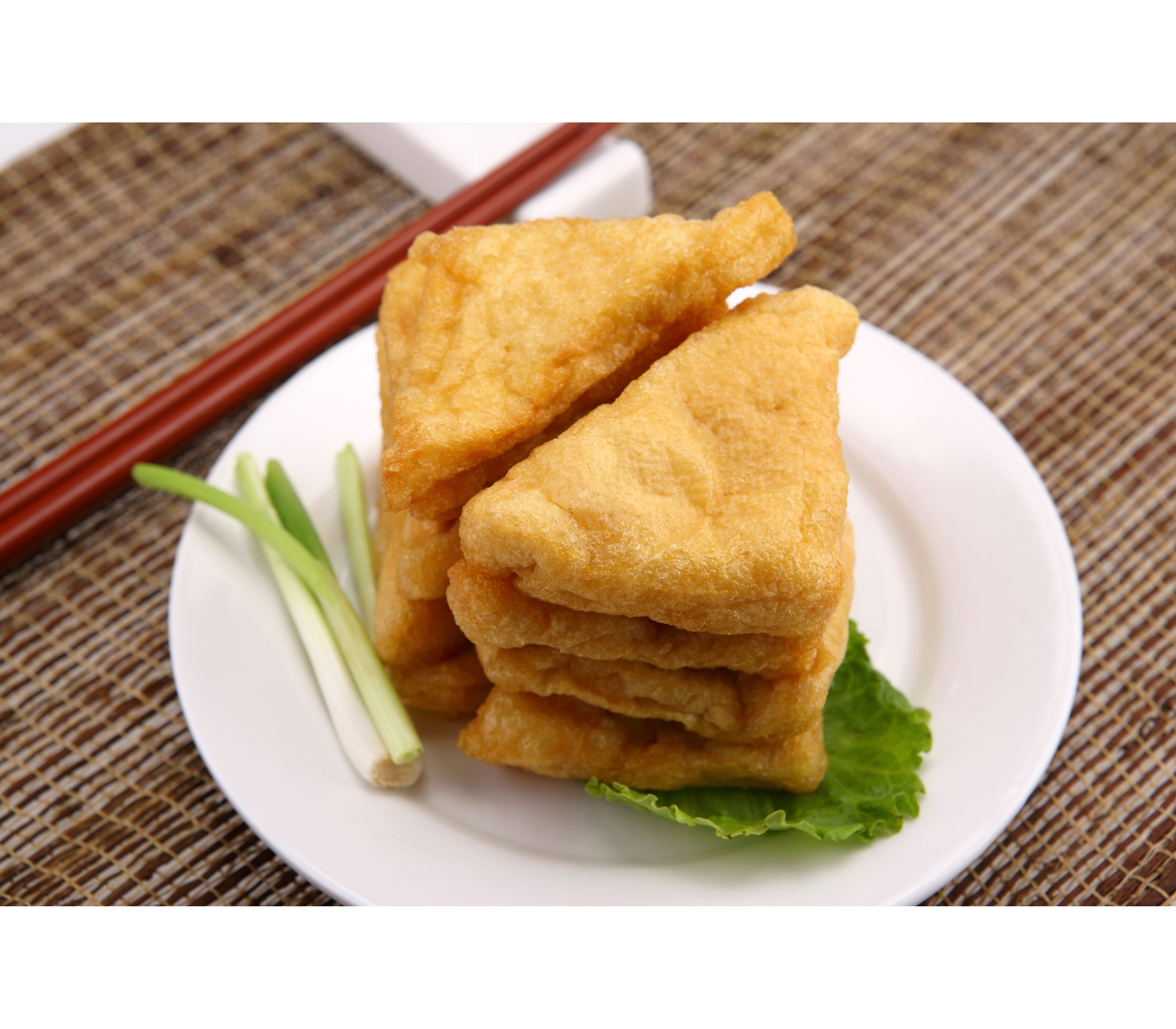 Frozen Food :: Frozen Soybeans Products :: Zuming-Fried Tofu Triangle ...
