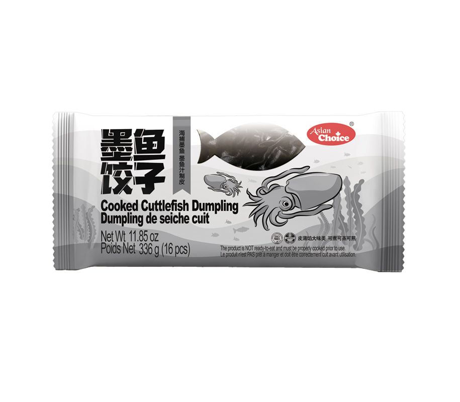 Frozen Food :: Frozen-Dumplings :: AC-Cooked Cuttlefish Dumpling 亚洲优选墨鱼饺子