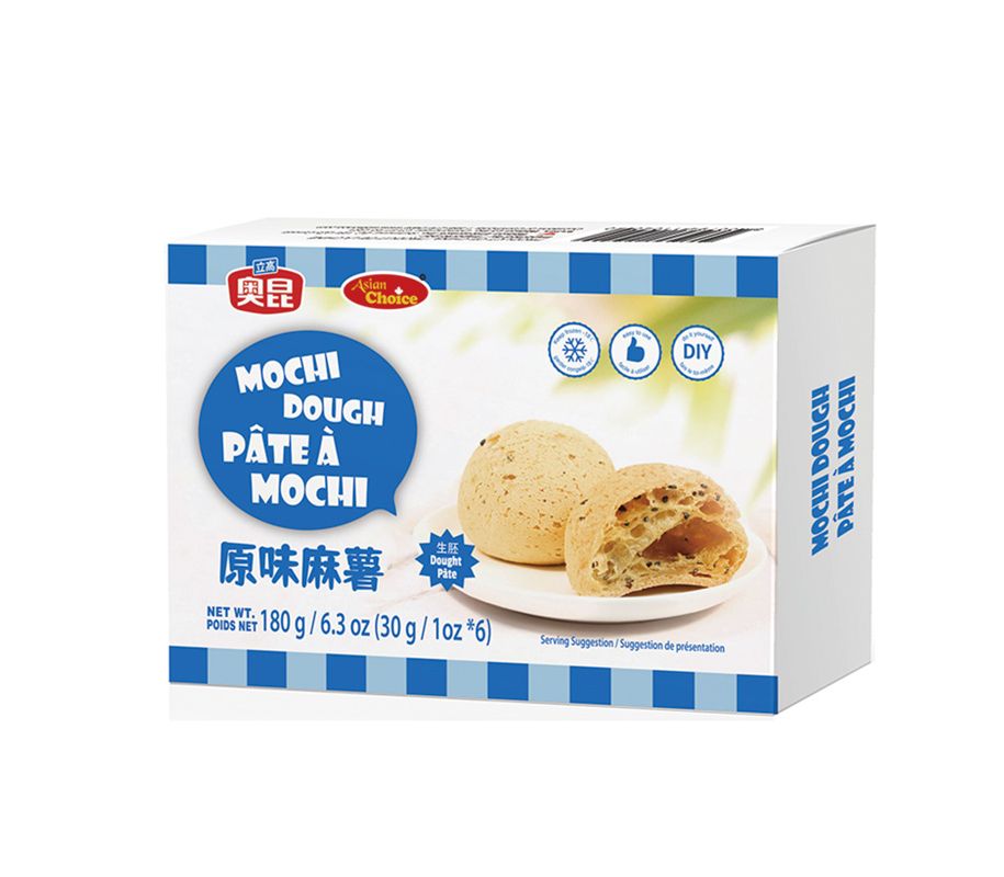 Frozen Food :: Frozen-Buns-and-Dim-Sum :: Aokun-MOCHI DOUGH 奥昆原味麻薯(生胚) 180g