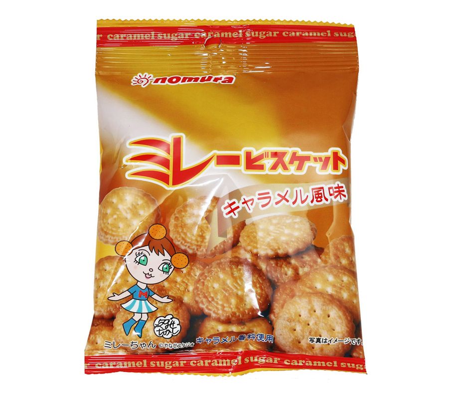 Grocery :: Snacks :: Nomura Millet biscuits(Caramel flavor) 野村煎豆美乐饼(焦糖口味) 70g