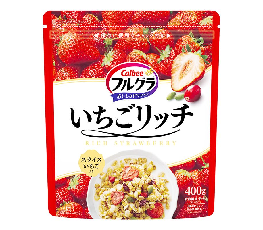 Grocery :: Japan & Korea :: Calbee Frugra Granola Rich Strawberry ...