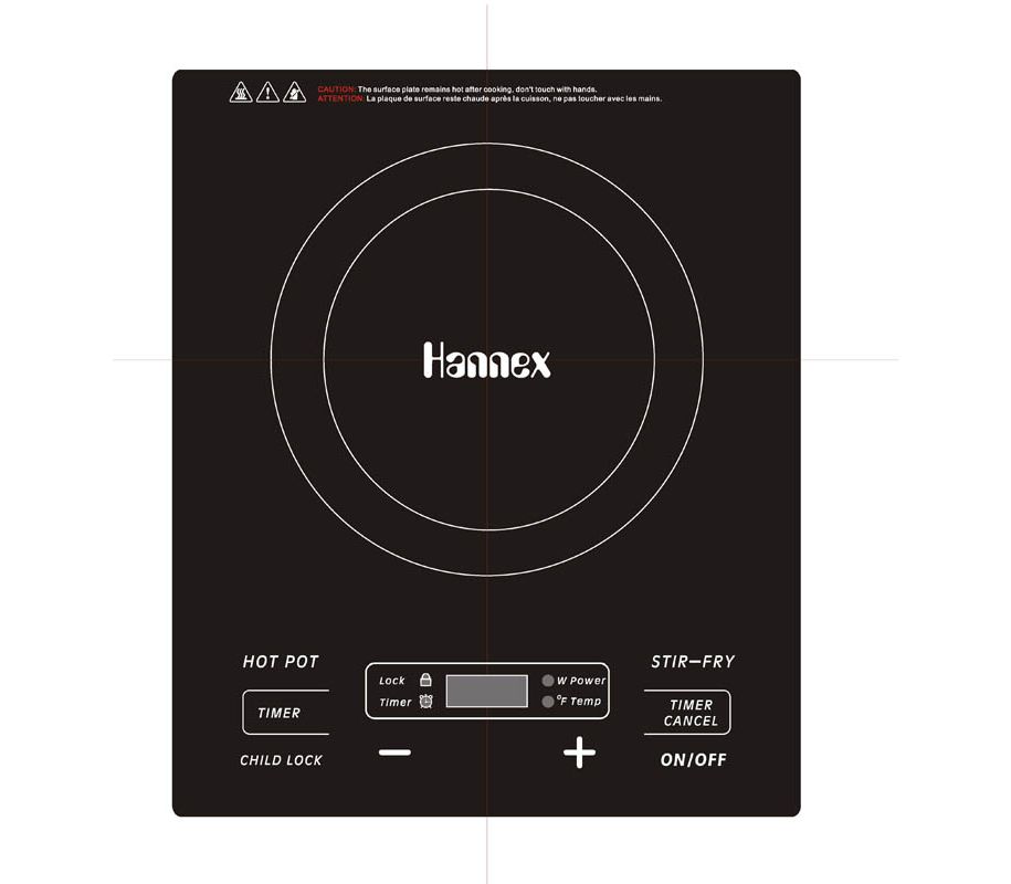 Kitchen Appliances :: Hannex Induction Cooker 电磁炉 ICAT181B 1800W