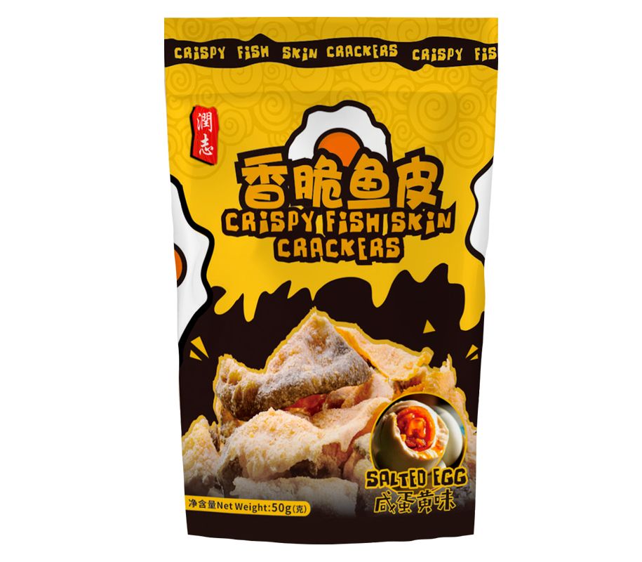 Grocery :: Snacks :: UNCHI-Crispy Fish Skin Crackers(Salted Egg Yolk ...