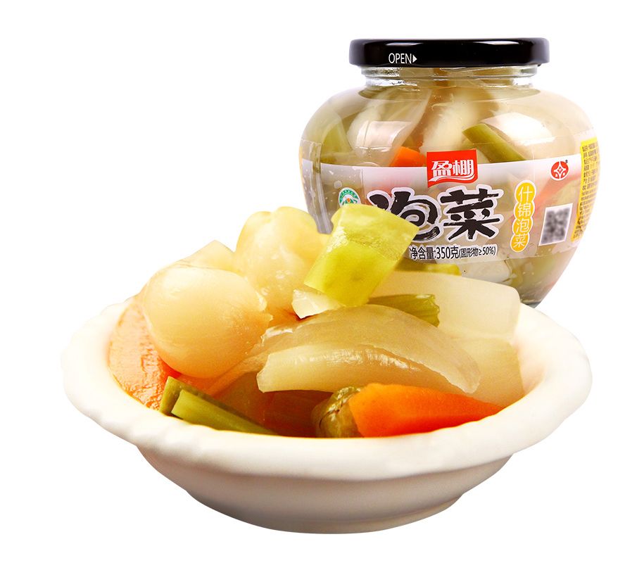 Cold Food :: Vegetable Cooler :: YP-Pickled Assorted Vegetable 盈棚什锦泡菜 350g