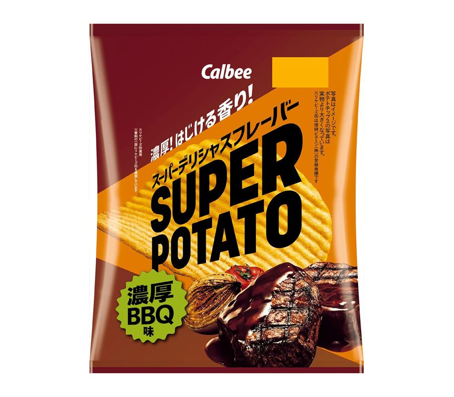 Grocery :: Snacks :: Calbee Super Potato Rich BBQ flavor 卡乐比浓厚烧烤口味薯片 56g