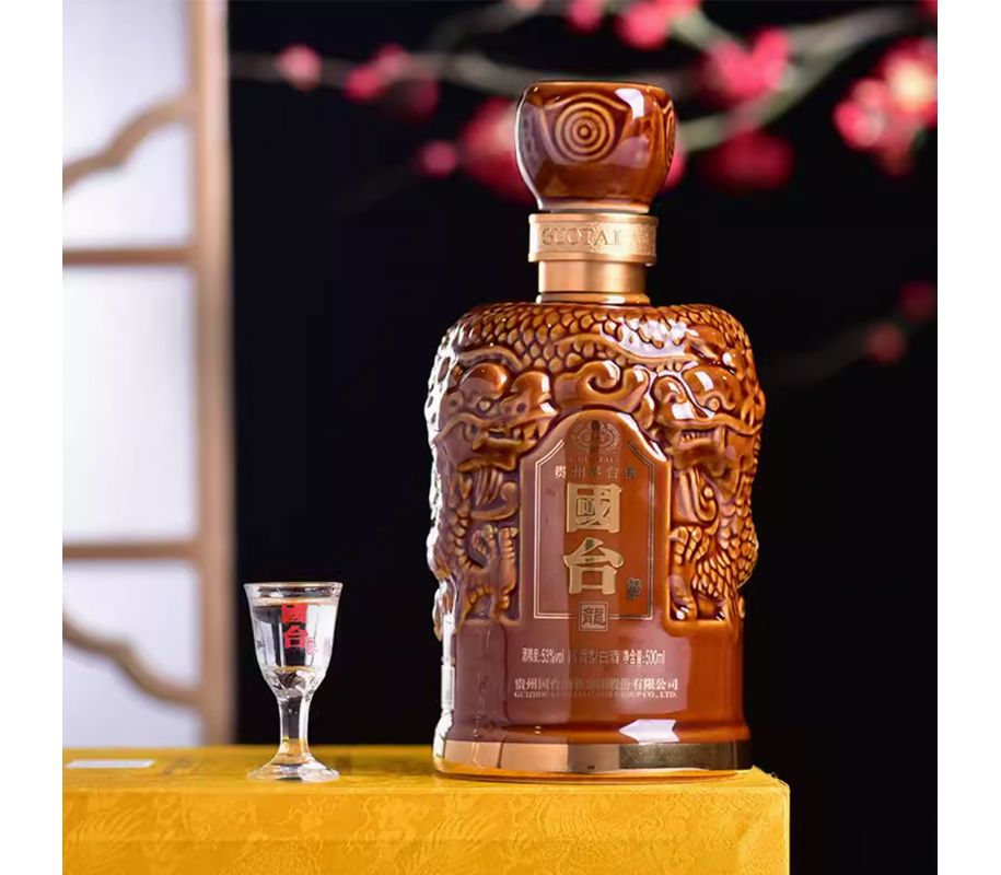 Alcohol :: Spirits :: GUOTAI LIQUOR – DRAGON 国台龙酒（酱香型白酒） 500ml